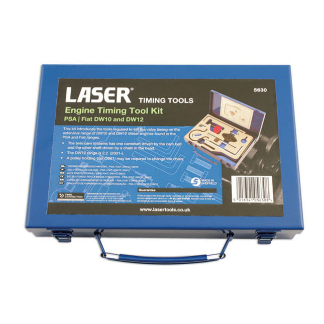 Laser 5630 Engine Timing Tool Kit PSA/Fiat - Machine Mart