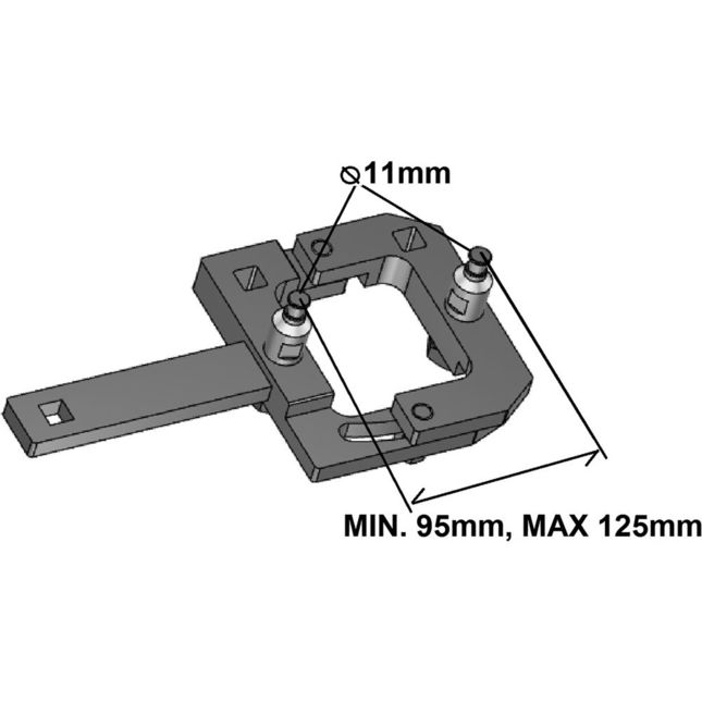 Laser 6966 Crankshaft Pulley Holding Tool Vauxhall/Opel, Chevrolet ...