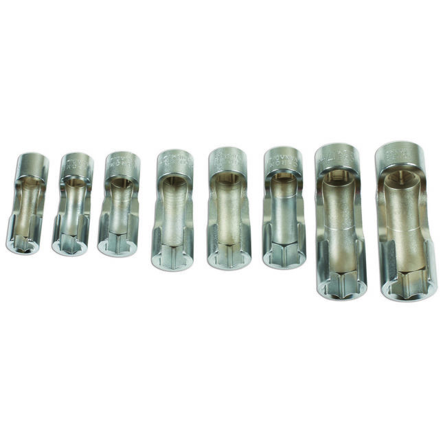 Laser 7601 3/8" Drive 8 Piece Difficult Access Socket Set - Machine Mart
