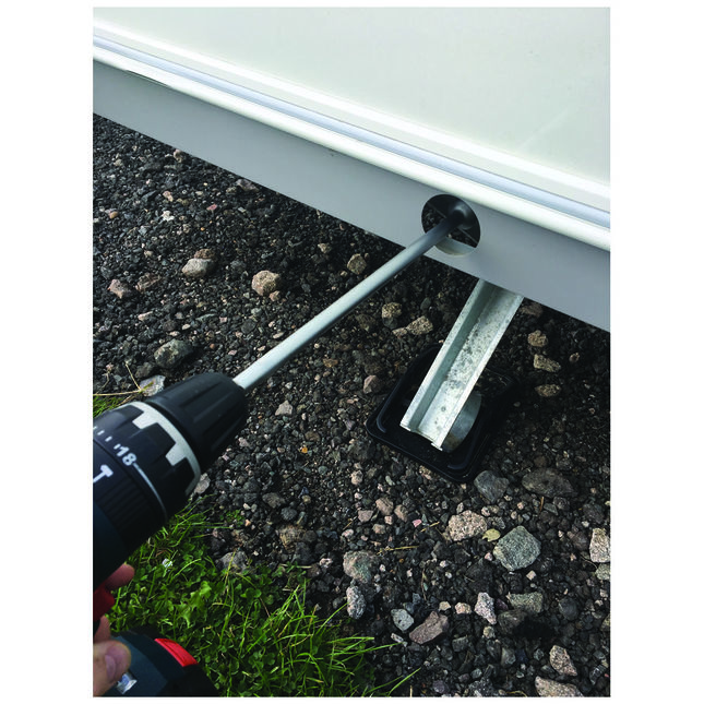 Laser 7679 Caravan Leg Winding Socket - 19mm - Machine Mart