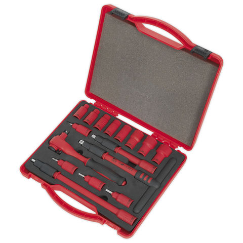 Laser 6145 18 Piece Insulated Socket Set 1/4" Drive - Machine Mart ...