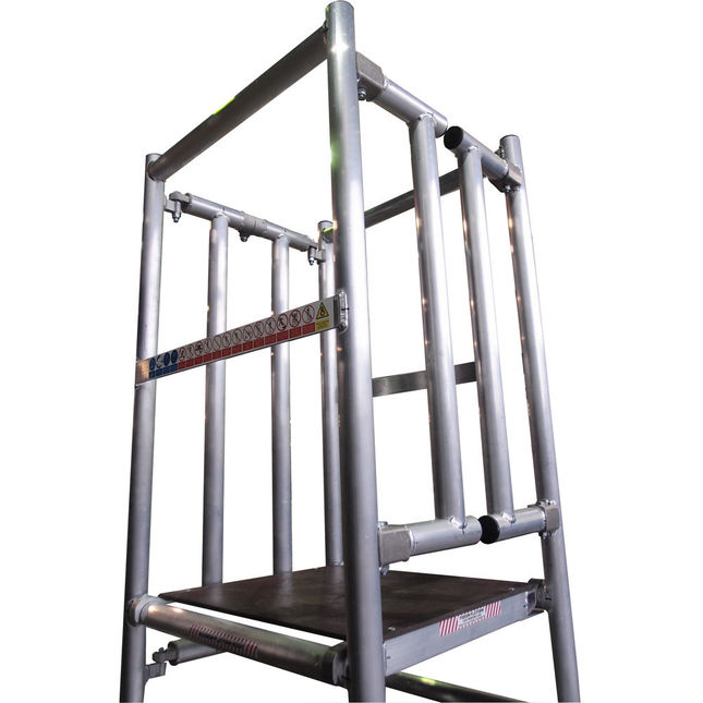 UTS Podium Step 1.50m Platform Height Self Closing Gate - Machine Mart