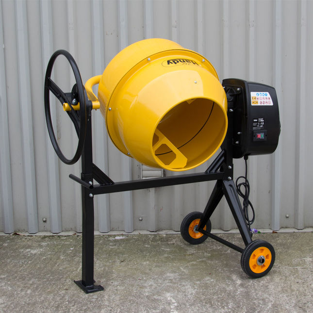 Handy THLCHCM ‘H’ Frame 550W 125L Concrete Mixer (230V) - Machine Mart