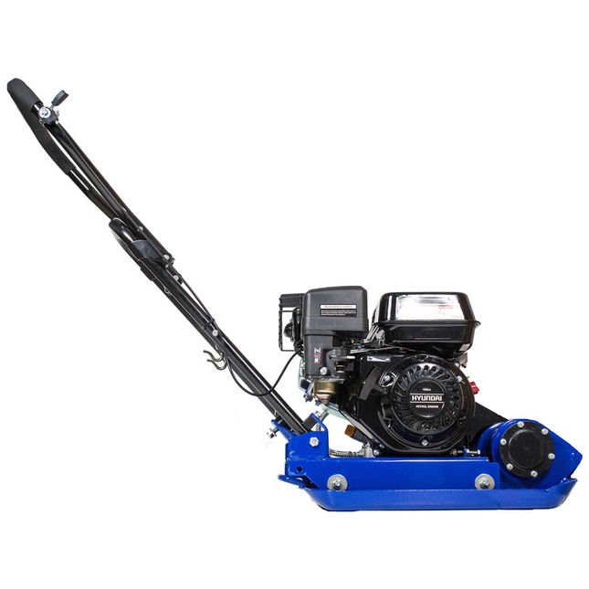 Hyundai HYCP6570 163cc Petrol Plate Compactor with Wheel Kit & Paving ...