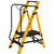 Werner 2 Tread Megastep Large Platform GRP Steps - Machine Mart
