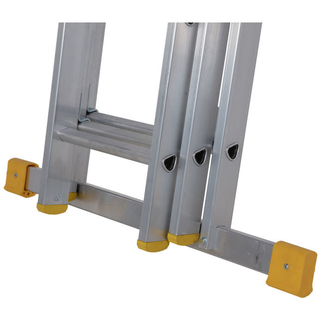 Werner 3.5 - 8.5m Box Section Triple Extension Ladder - Machine Mart