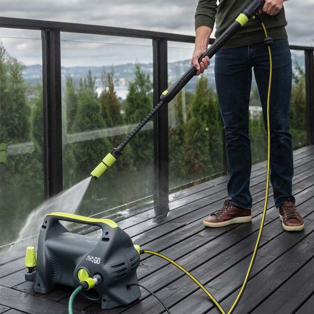 AVA GO P40 1160psi Pressure Washer (230V) - Large Bundle - Machine Mart