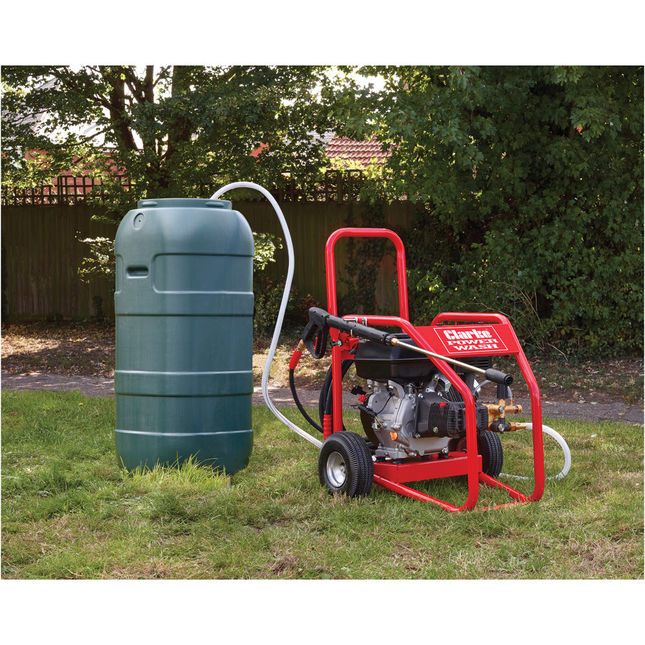 Clarke PLS220 9HP Petrol Driven Power Washer 240 bar (3480psi ...