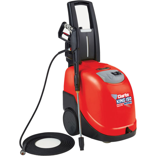 Clarke King 150 145bar (2103psi) Hot Pressure Washer - Machine Mart