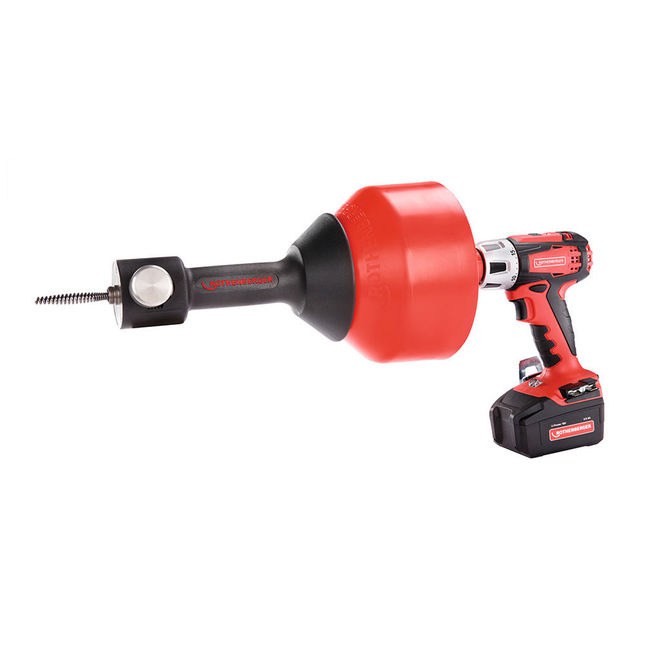 Rothenberger Rospimatic Cl Auto Feed Pipe And Drain Cleaner 8mm x 7.5m ...