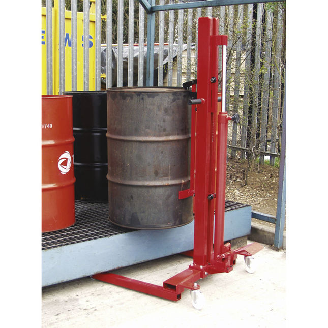 Sealey DH03 205L Hydraulic Drum Truck & Van Loader - Machine Mart