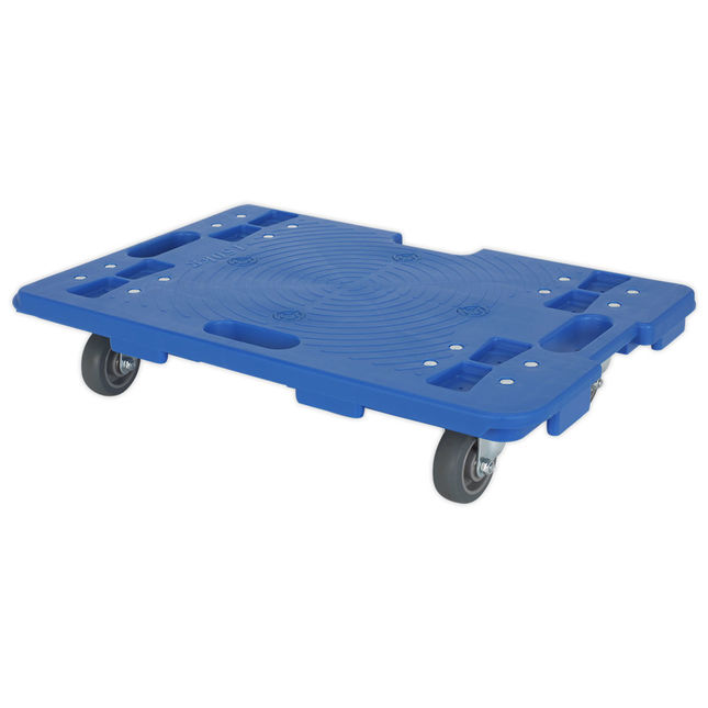 Sealey CM150 Interlocking Plastic Dolly 150kg Capacity - Machine Mart