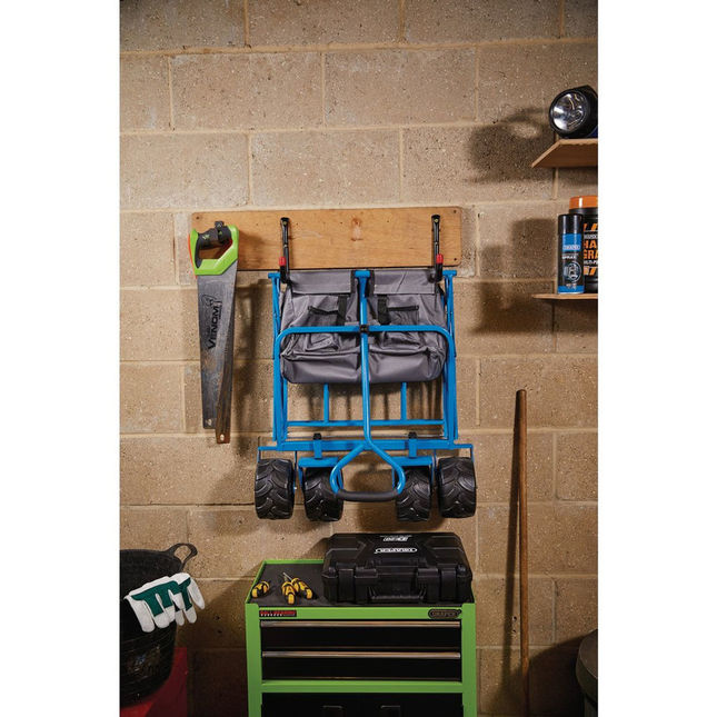 Draper Foldable Cart with Large Wheels (80kg) - Machine Mart