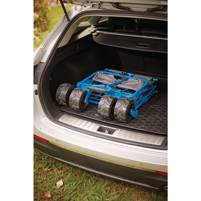Draper Foldable Cart with Large Wheels (80kg) - Machine Mart