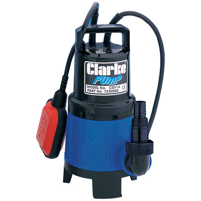 Clarke CSV1A 1¼" Submersible Vortex Water Pump - Machine Mart