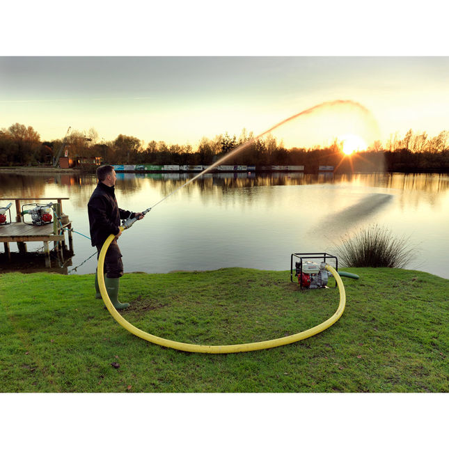 Honda WH15 1.5" Petrol Powered High Pressure Water Pump - Machine Mart