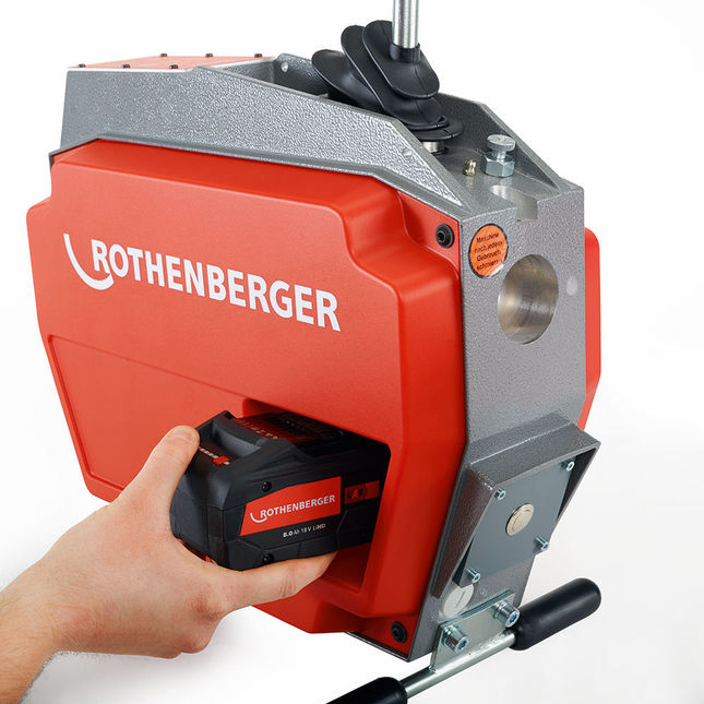 Rothenberger R600 VarioClean + Spiral/Tool Set UK - Machine Mart