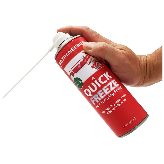 Rothenberger Quick-Freeze Pipe Freezer Spray - 304ml - Machine Mart