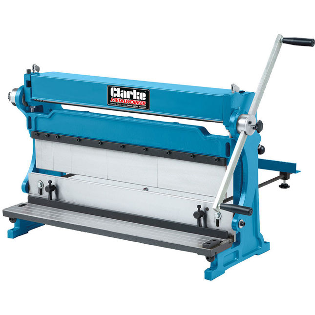 Clarke SBR760B 3 in 1 Sheet Metal Machine (760mm) - Machine Mart