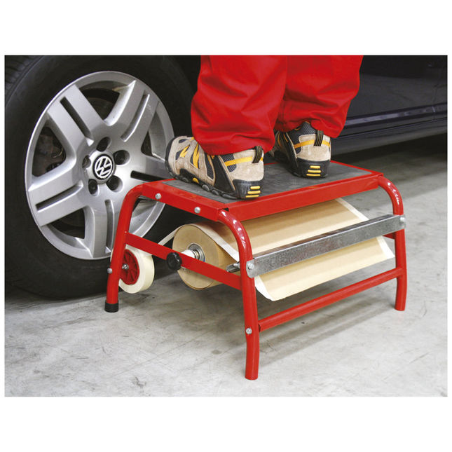 Sealey MK64 Masking Paper Dispenser 1 x 450mm Step-Up - Machine Mart