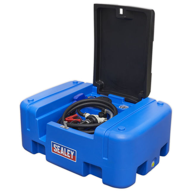 Sealey ADB200T 200L Portable AdBlue® Tank with 12V Pump - Machine Mart