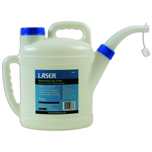 Laser 6867 Measuring Jug - 5 Litre - Machine Mart