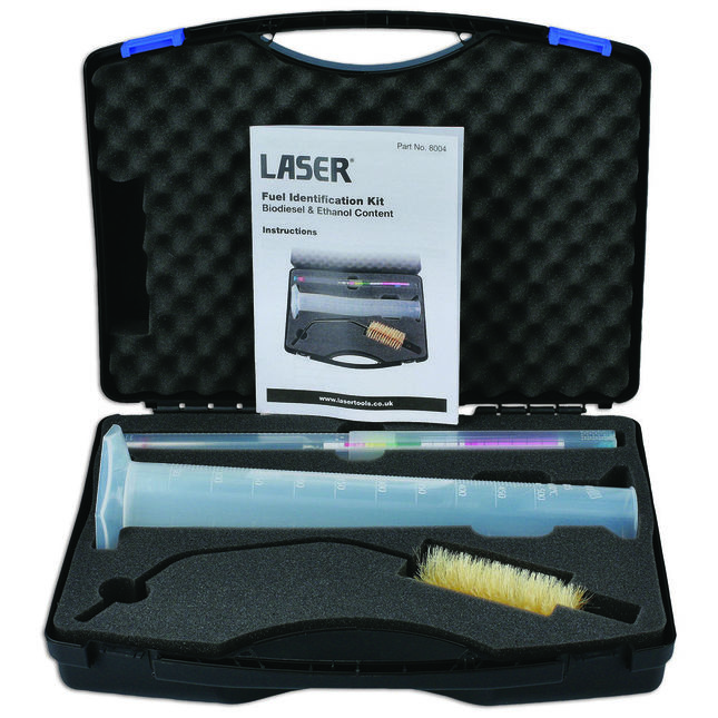 Laser Fuel Identification Kit - Biodiesel & Ethanol Content - Machine Mart