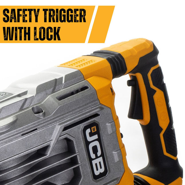 JCB 21-DH1700 75J Breaker with Pointed and Flat Chisels (230V ...