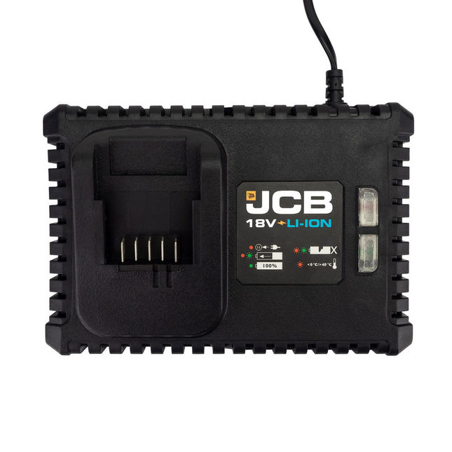 JCB 21-18VSFC 18V 4A Fast Charger - Machine Mart