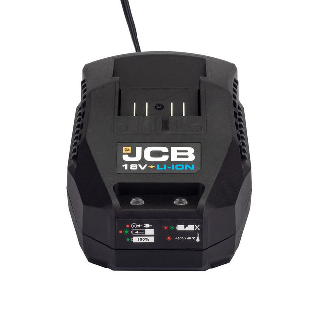 JCB 21-50LIBTFC 18V 5.0Ah Lithium-ion Battery and 2.4A Fast Charger ...