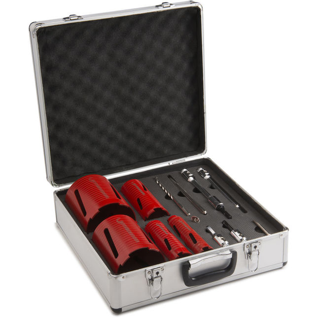 Rothenberger 89020 Dry Diamond Core Drill Kit - Machine Mart