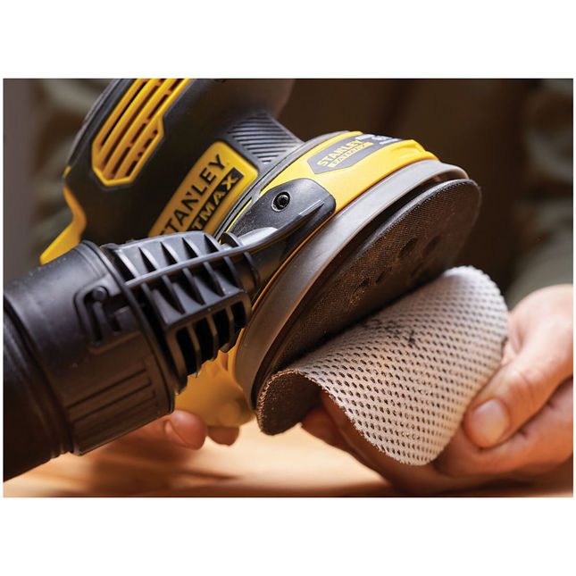 STANLEY FATMAX V20 SFMCW220B-XJ 18V Cordless Random Orbital Sander ...