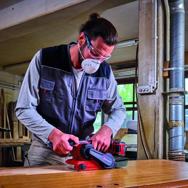 Einhell Power X-Change TP-BS 18/457 Li Brushless Cordless Belt Sander ...
