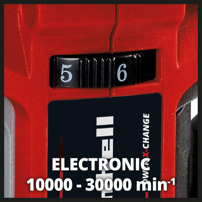 Einhell Power X-Change TP-RO 18 Set Li BL-Solo 18V Router / Palm Router ...