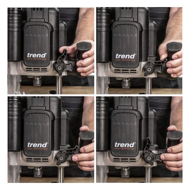 TREND T14EK 1/2" 2300W Router with Kitbox (230V) - Machine Mart