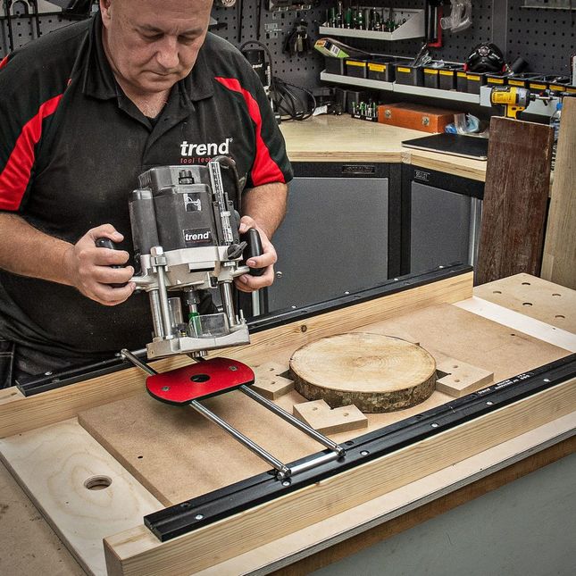 TREND 400mm Router Surfacing Jig - Machine Mart