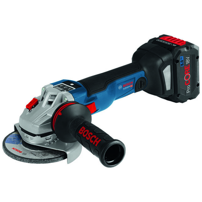 Bosch Bosch GWS 18V-10 SC Professional Cordless Angle Grinder (with 2 x ...