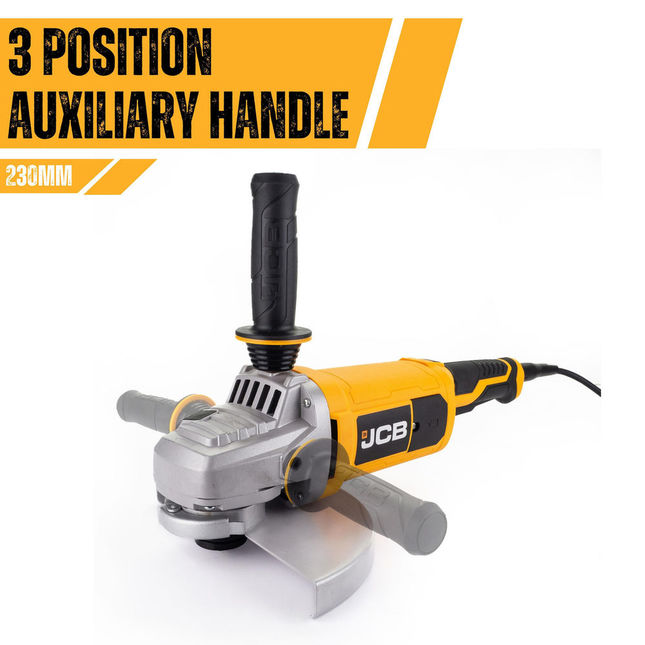 JCB 21-AGTPK Angle Grinder Twin Pack - 115mm, 230mm (230V) - Machine Mart