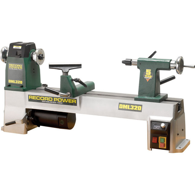 Machine Mart Xtra Record Power DML305 Cast Iron 6 Speed Midi Lathe