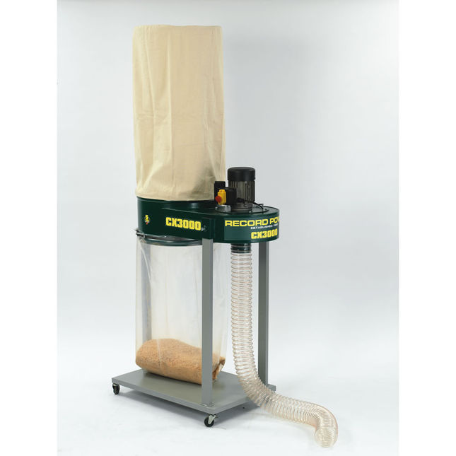 Record Power DX5000 105Ltrsec Dust Extractor 230V