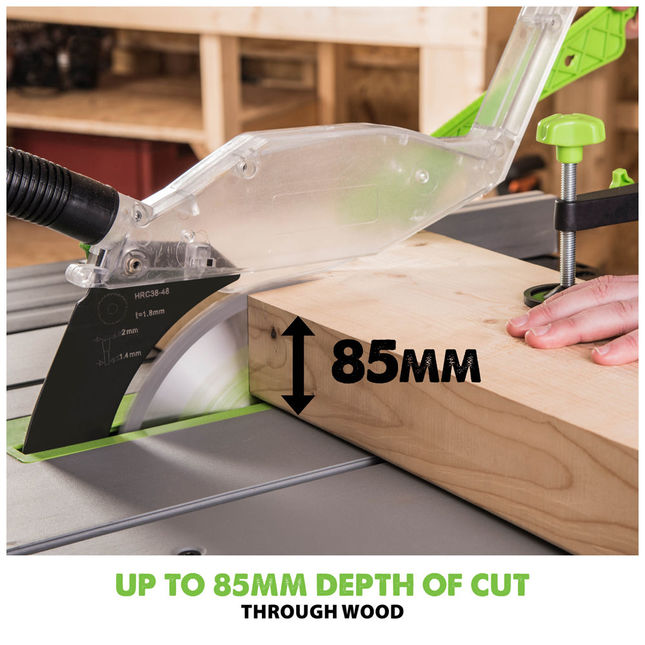 Evolution Fury 5-S 255mm Multi-Purpose TCT Table Saw (230V) - Machine Mart