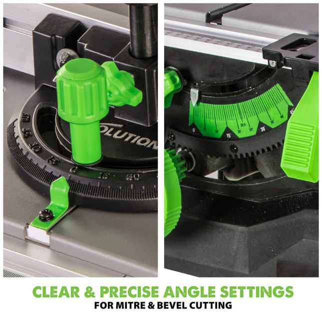 Evolution Fury 5-S 255mm Multi-Purpose TCT Table Saw (230V) - Machine Mart