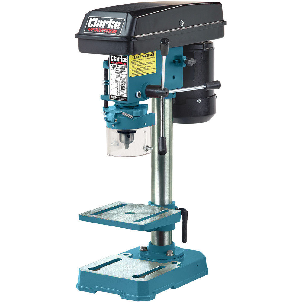 Clarke CDP5EB 5 Speed Bench Mounted Pillar Drill Blue Machine Mart