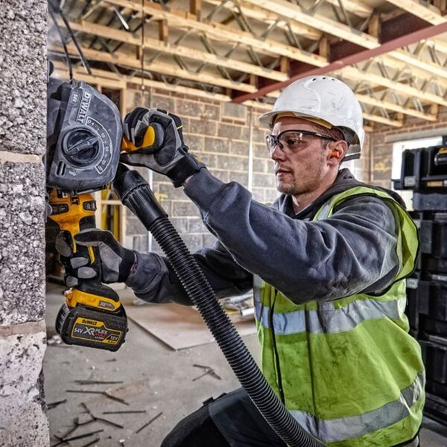 DEWALT DCG200T2-GB 54V XR FLEXVOLT Wall Chaser with 2 x 6Ah Batteries ...