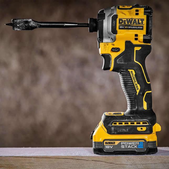 DeWalt DCK2050E2T-GB 18V XR G3 Compact Twin Kit DCD805 + DCF850 2x Compact Powerstack Batteries ...