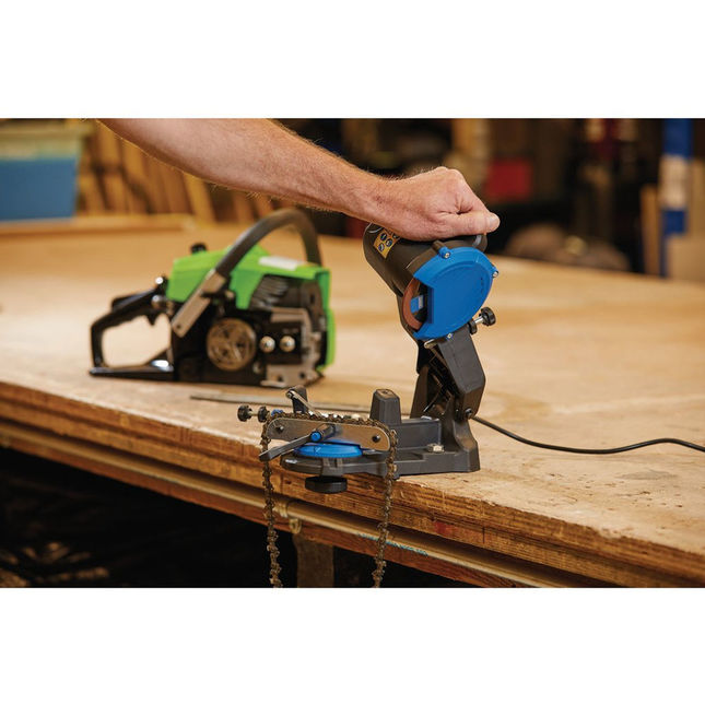 Draper Storm Force® 85W Chainsaw Blade Sharpener (230V) - Machine Mart