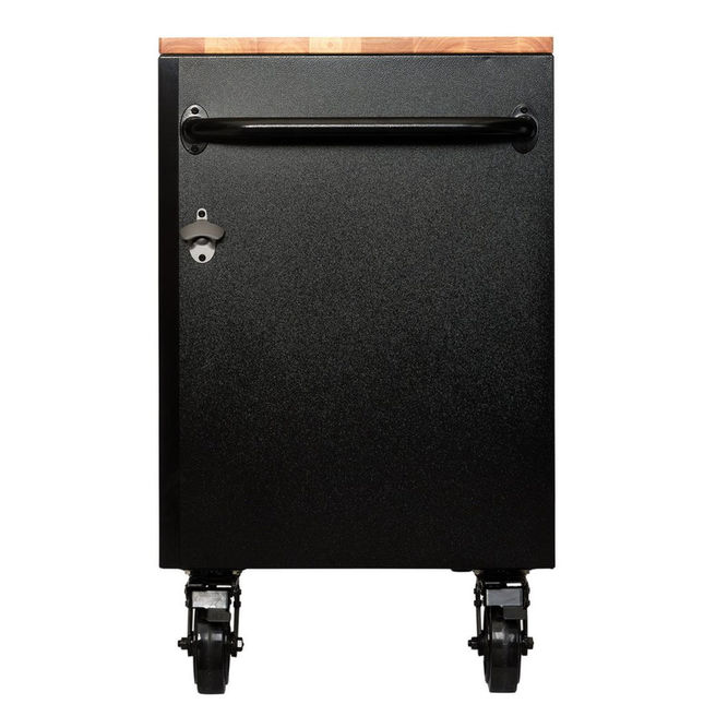 BUNKER® 61" Workbench Roller Tool Cabinet 15 Drawer - Green - Machine Mart