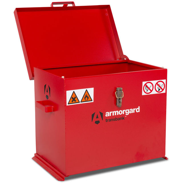 Armorgard TRB3 TransBank Hazardous Substance Transit Box - Machine Mart
