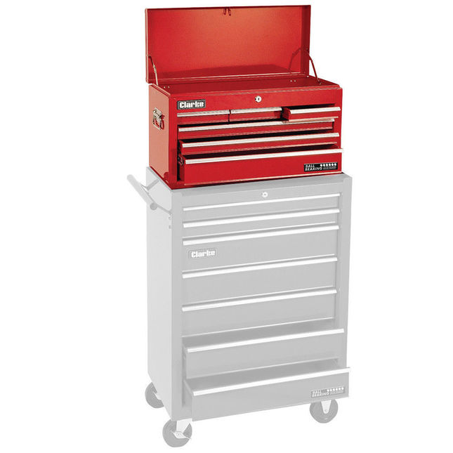 Clarke CTC600C Mechanics' Steel 6 Drawer Tool Chest - Machine Mart
