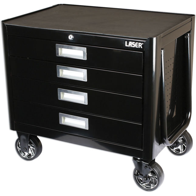 Laser 6990 4 Drawer Workshop Trolley - Machine Mart